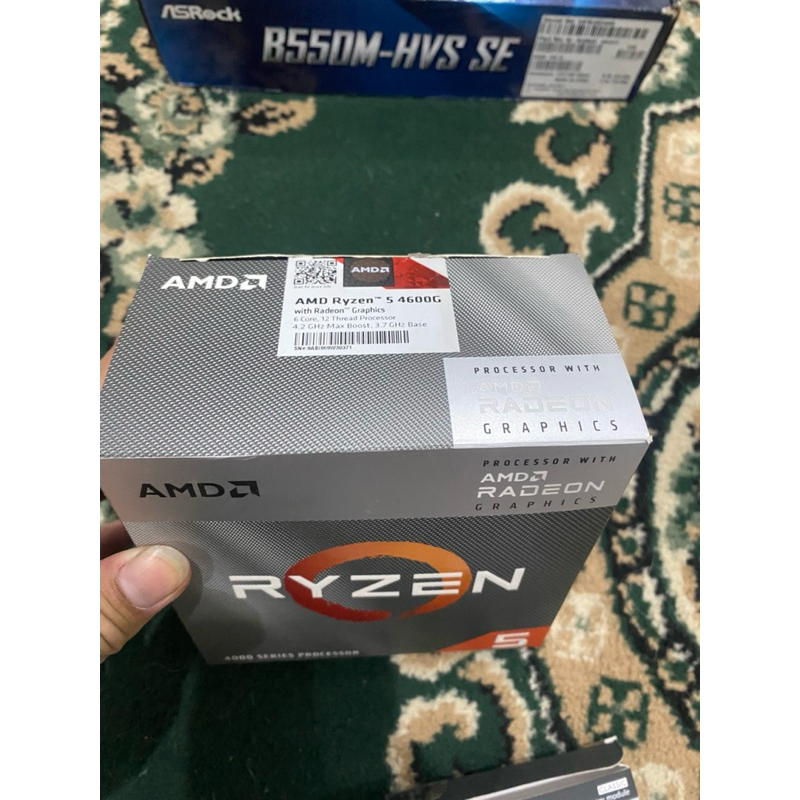 Jual AMD Ryzen 5 4600G Box 6 Core 12 Threads Up to 4.2 | Shopee Indonesia