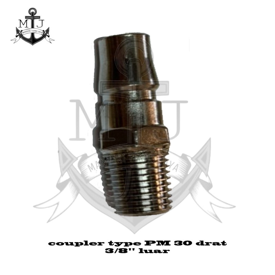 Jual coupler type PM 30 drat 3/8" luar | Shopee Indonesia