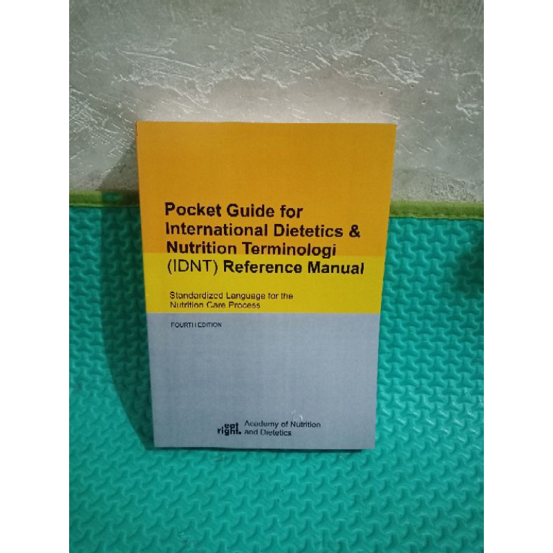 Jual POCKET GUIDE FOR INTERNATIONAL DIETETICS & NUTRITION TERMINOLOGI ...