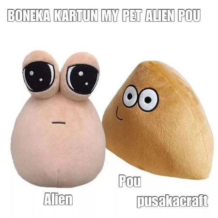 Jual 30cm My Pet Alien Pou Mainan Lucu Pou Plushie Boneka Pou Jumbo ...