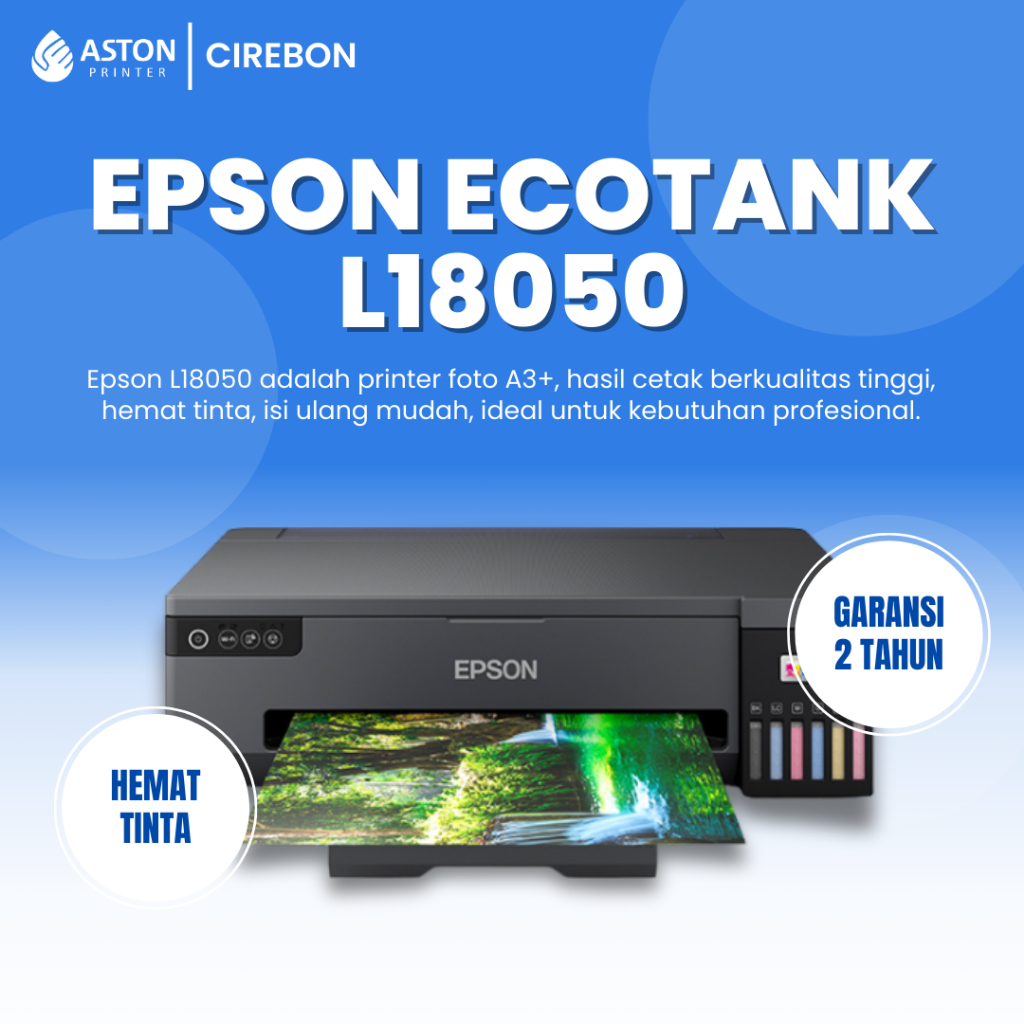Jual Printer Epson EcoTank L18050 - Printer A3+ 6 Warna Wireless ...