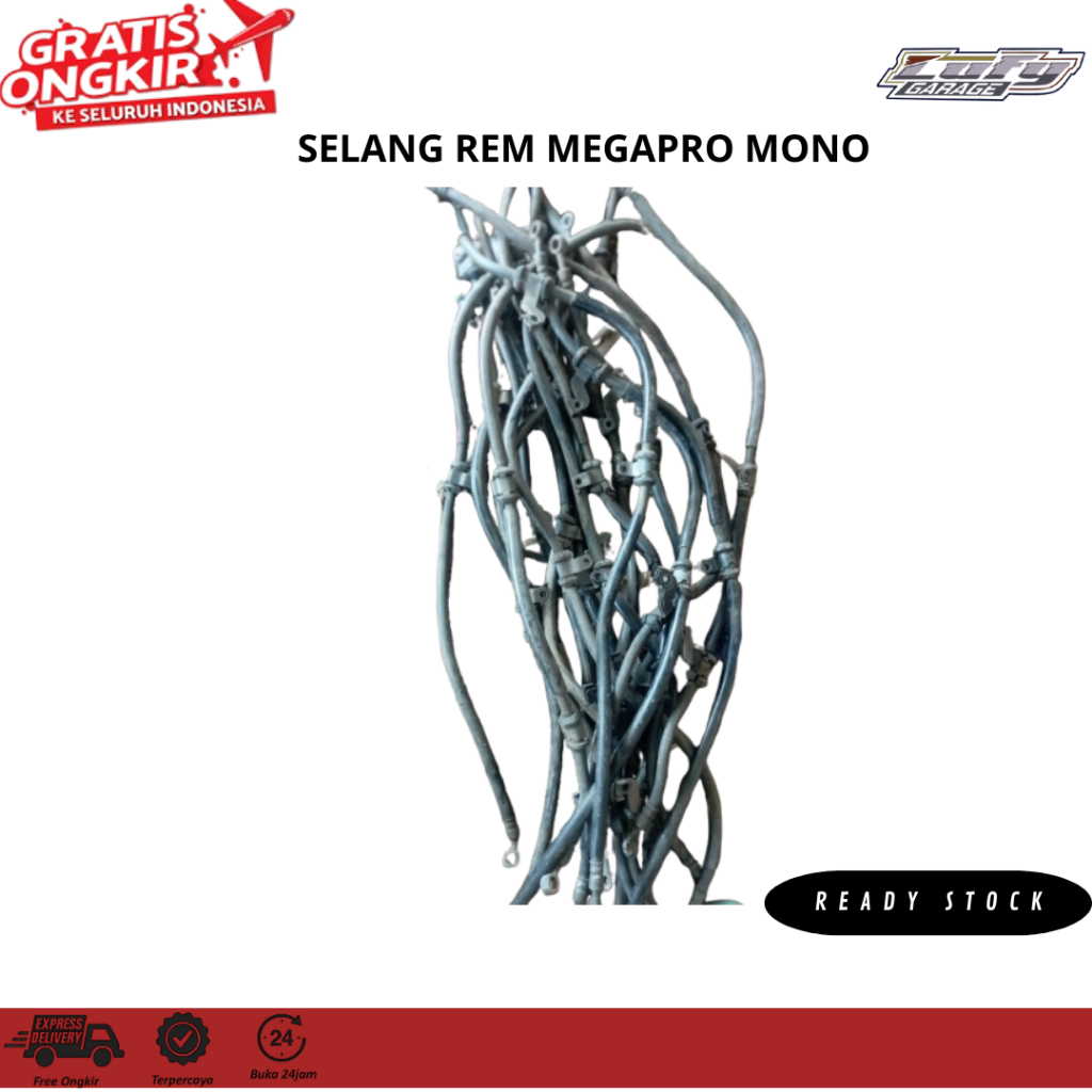 Jual SELANG REM MEGAPRO MONO ORIGINAL COPOTAN MOTOR (1pcs) | Shopee ...