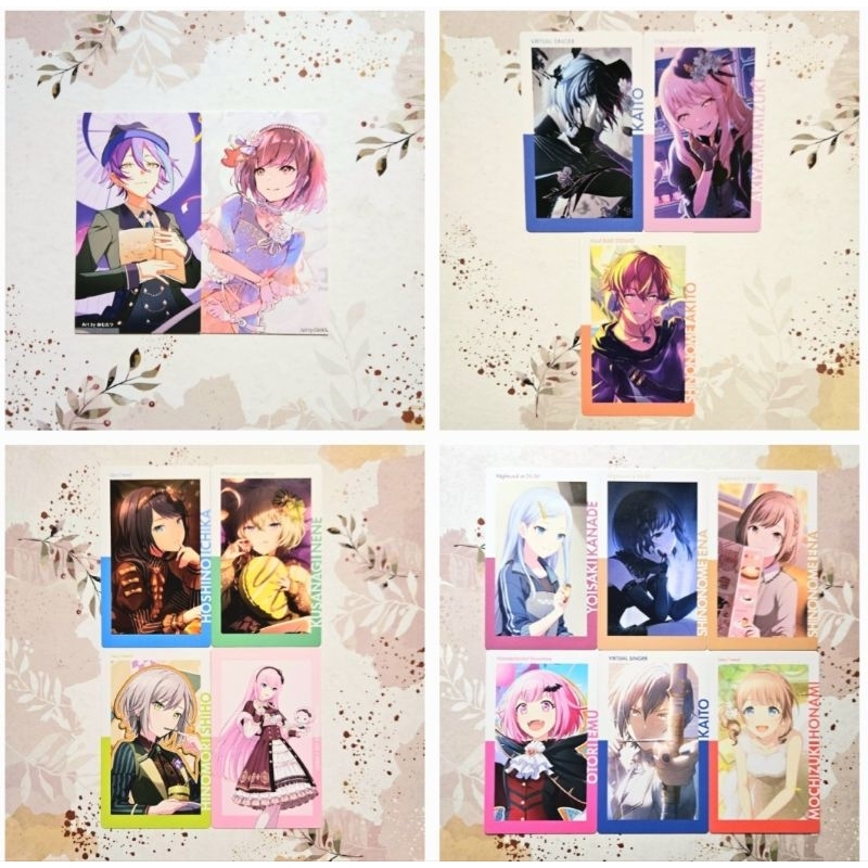 Jual Project Sekai Official Merch - Various ePick card + Trading Card ...