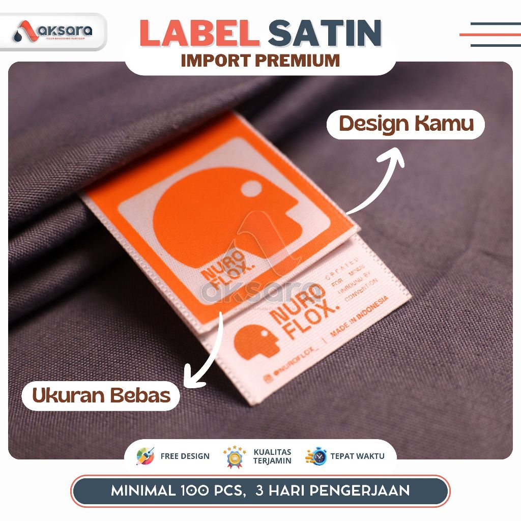 Jual (𝟭𝟬𝟬 PCS) 𝗟𝗮𝗯𝗲𝗹 𝗦𝗮𝘁𝗶𝗻 𝗜𝗺𝗽𝗼𝗿𝘁, Label Tebal, Label Premium, Label ...