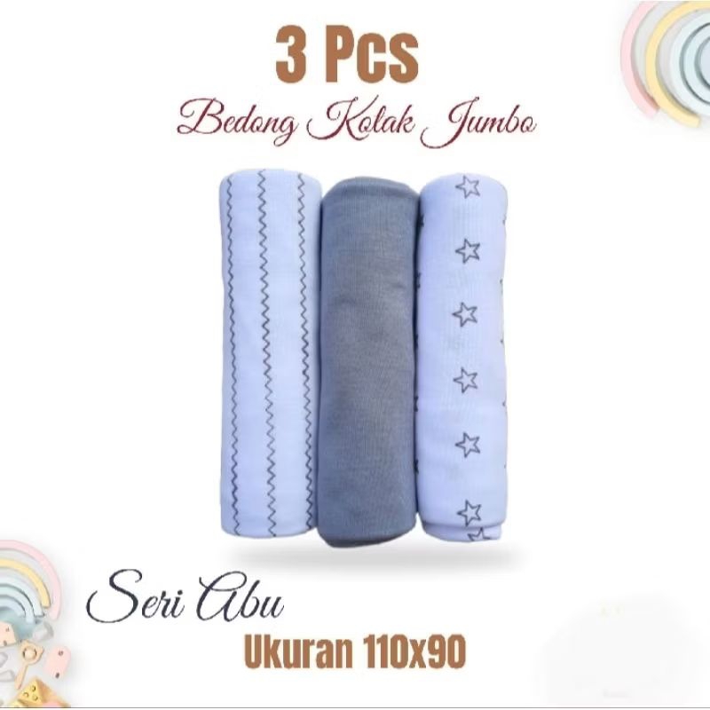 Jual 1 Pcs Bedong Kain Pernel Ukuran Jumbo 110 cm x 90cm / Perlak Bayi ...