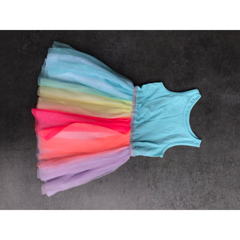Jual CAT & JACK Rainbow Dress | Shopee Indonesia