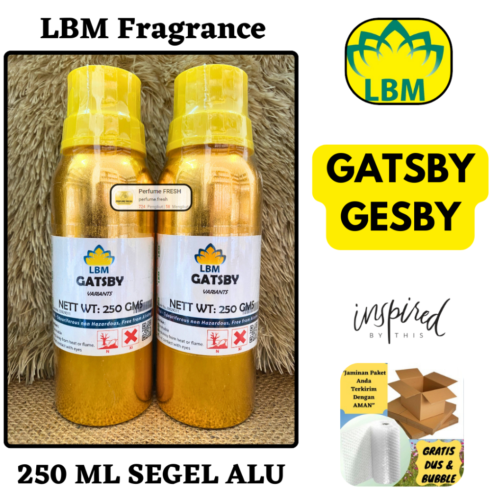 Jual Bibit Parfum GATSBY 250 ML SEGEL Murni By LBM Fragrance / BIBIT ...