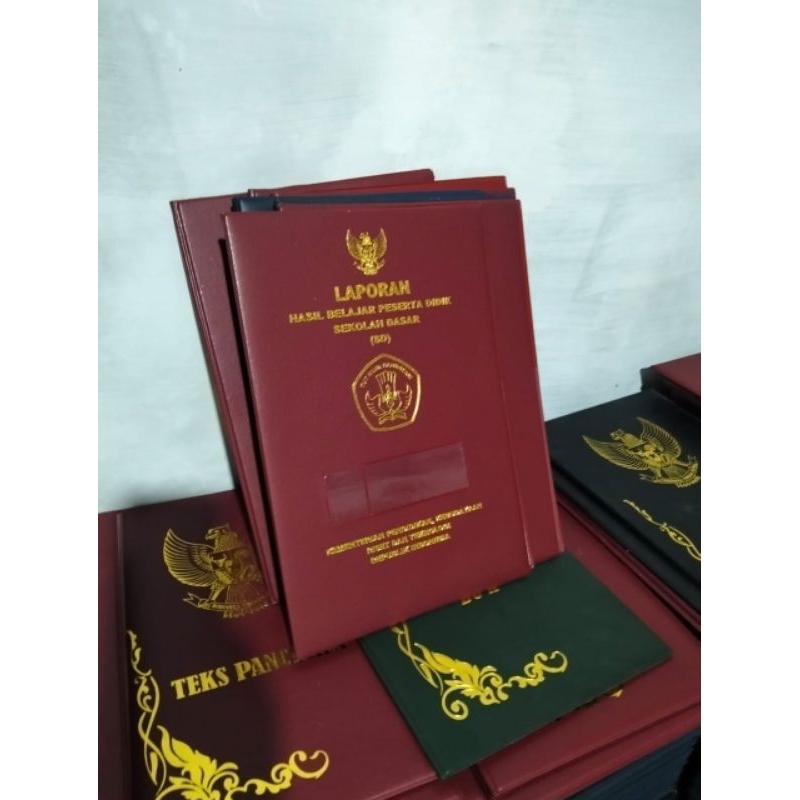 Jual Sampul Raport SD || Map Raport SD. Isi 10 Lembar (Umum) | Shopee ...