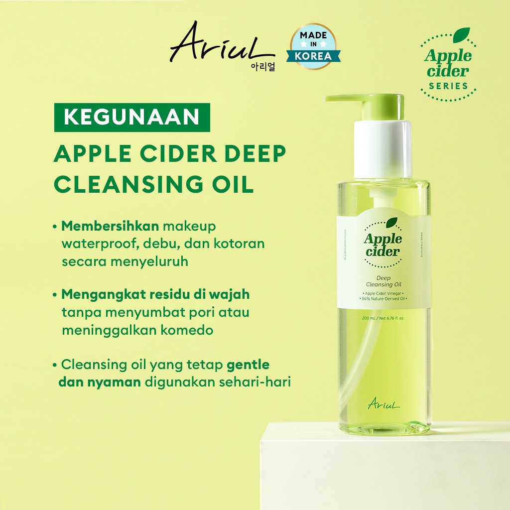Jual Ariul Apple Cider Deep Cleansing OIl | Shopee Indonesia