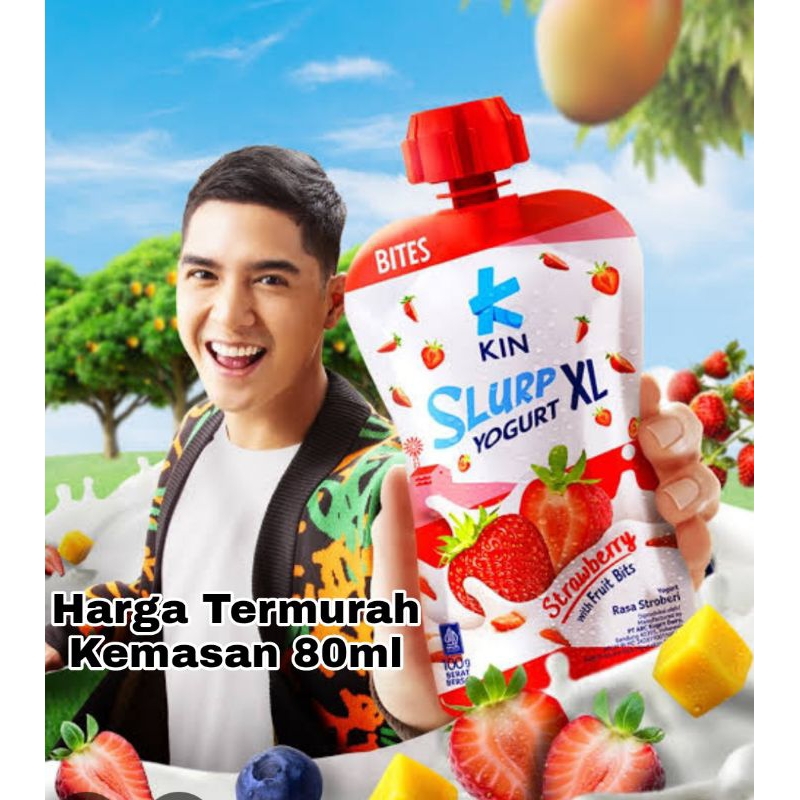 Jual Kin Slurp Yogurt XL kemasan 80ml | Shopee Indonesia
