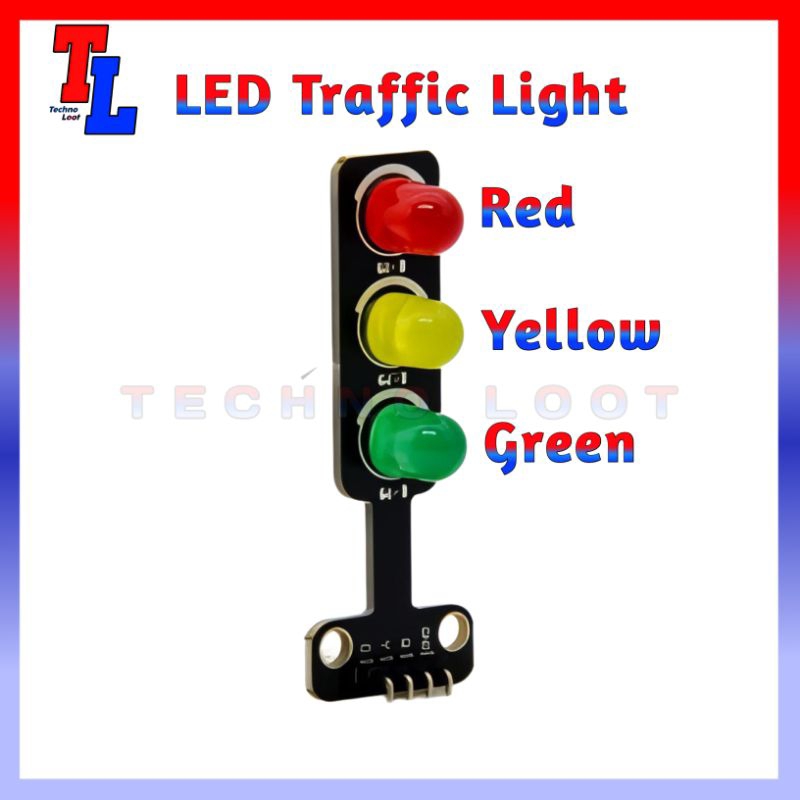 Jual Mini Traffic Light LED Modul 8MM R-Y-G | Shopee Indonesia