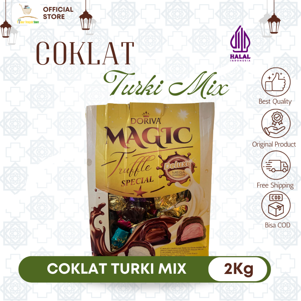 Jual Coklat Turki Mix 2 kg | Coklat Arab Oleh Oleh Haji Umroh | Shopee ...