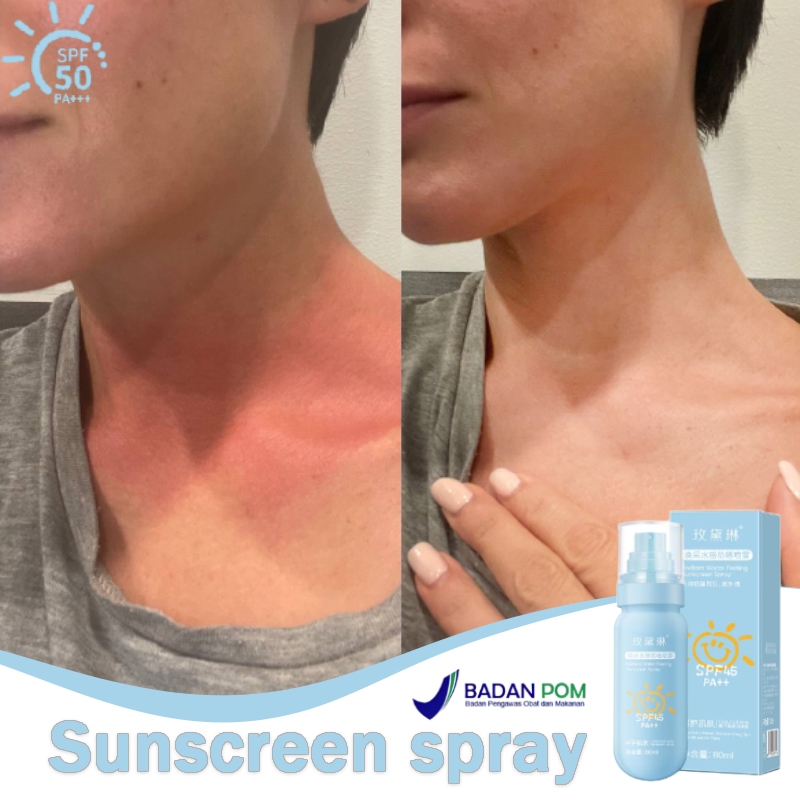 Jual SUSUVETA Sunscreen spray Sunscreen semprot untuk wajah Sunscreen ...