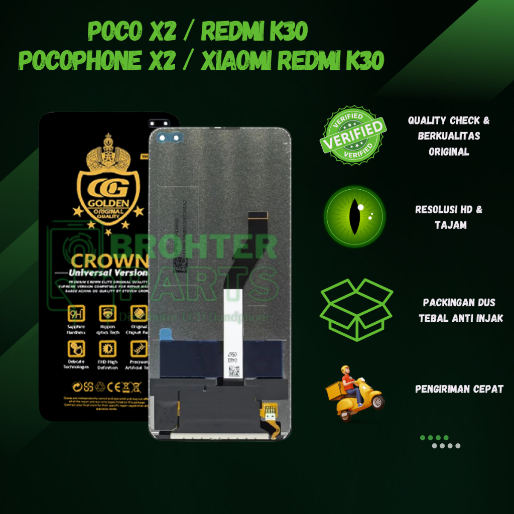 Jual LCD POCO X2 / REDMI K30 / POCOPHONE X2 / XIAOMI REDMI K30 FULLSET ...
