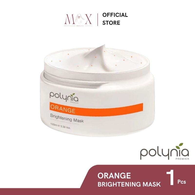 Jual POLYNIA - Orange Brightening Face Mask Memudarkan Bekas Jerawat ...