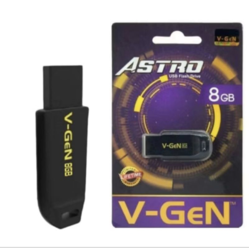 Jual Flashdisk V-GeN Astro 8GB V Gen Astro / USB Flashdisk VGen / USB ...