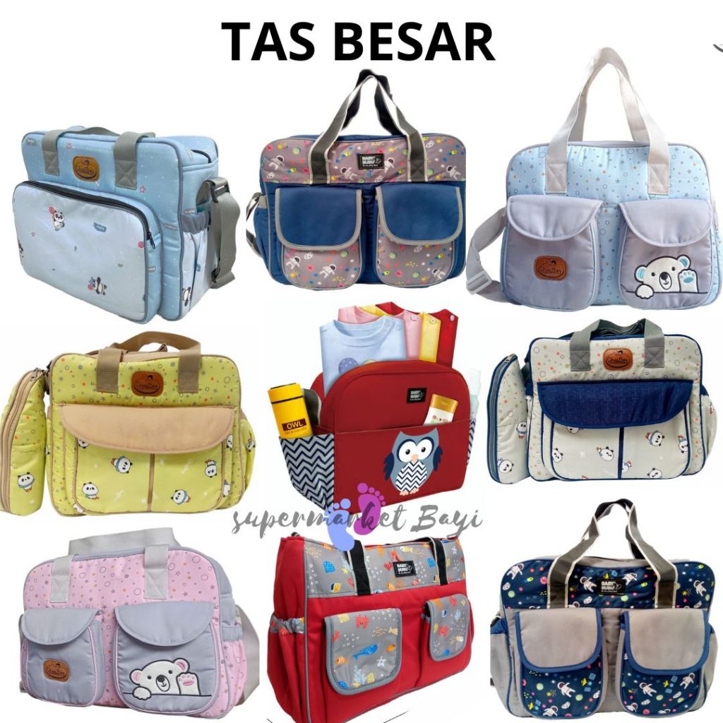 Jual SHAUN BABY TAS BAYI BESAR / CHUGBOG BABY TAS BAYI BESAR / TAS ...