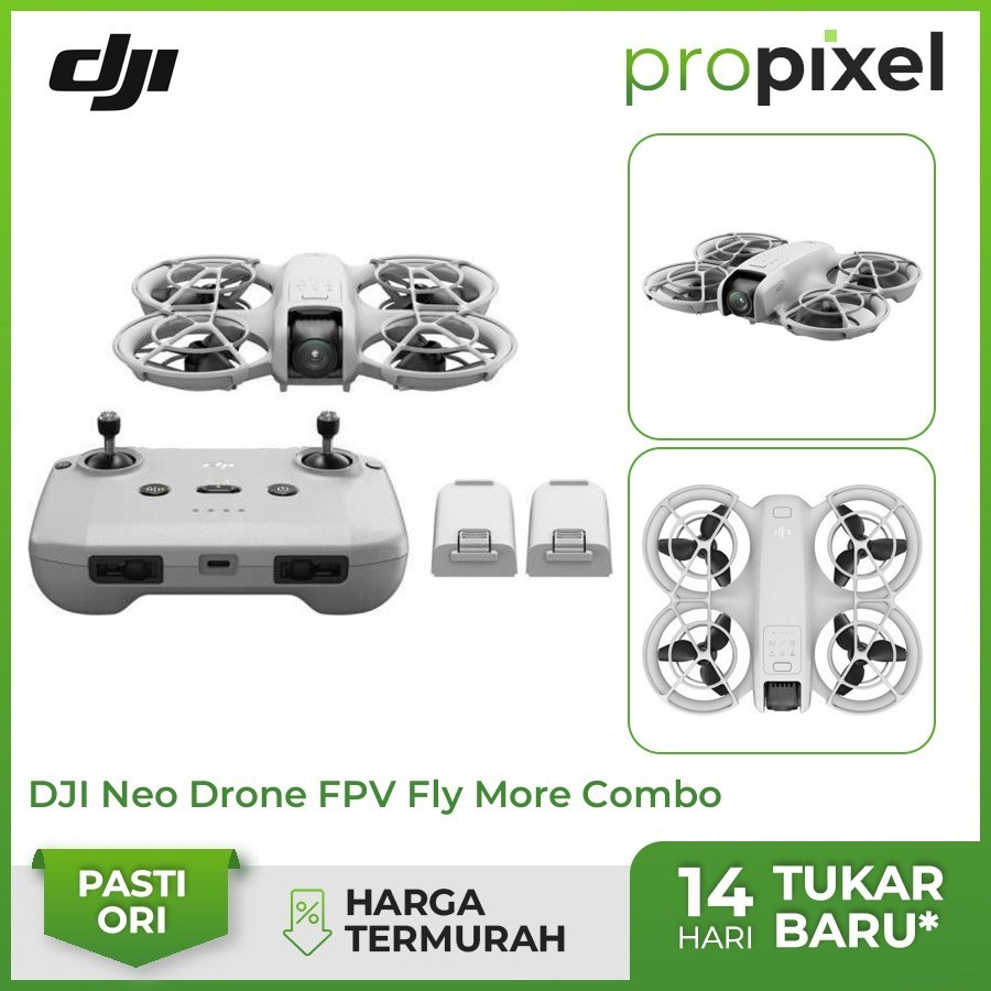 Jual DJI Neo Drone FPV Fly More Combo 4K Video Garansi Resmi | Shopee ...