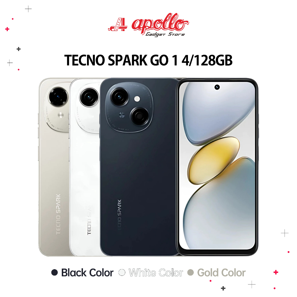 Jual Tecno Spark Go 1 4/128GB Garansi Resmi Indonesia | Shopee Indonesia