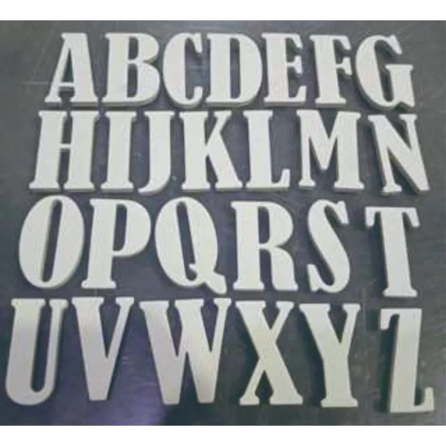 Jual Abjad A-Z Spon Eva/Ati Huruf Timbul Papan Bunga Abjad A-Z Tinggi ...