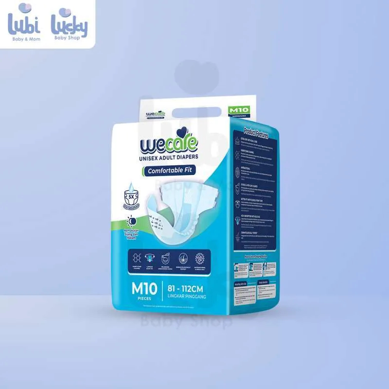Jual WE CARE Adult Diapers M10 / WECARE Popok Dewasa Unisex M | Shopee Indonesia