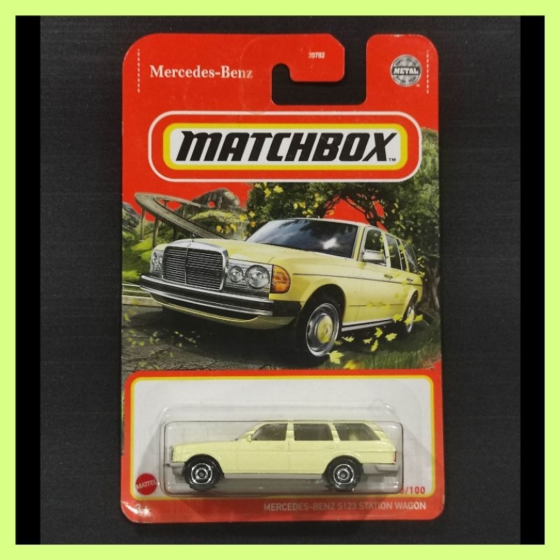 Jual MATCHBOX Original MERCEDES-BENZ S123 STATION WAGON warna kuning ...