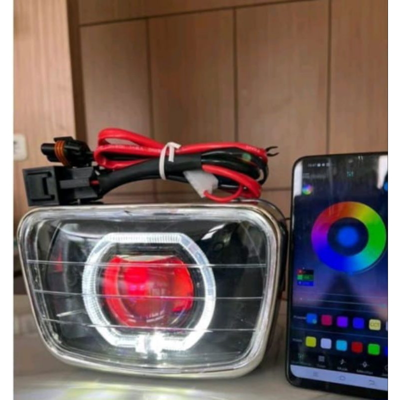 Jual LAMPU BILED YAMAHA RX-KING FULSET HEadlem biled rx king kotak ...