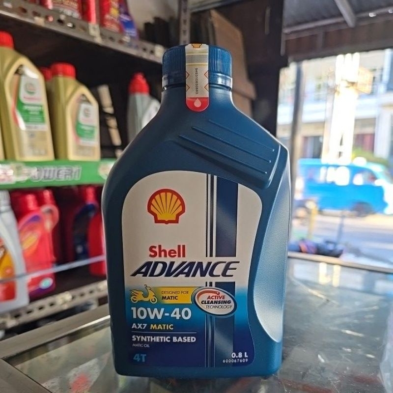 Jual Oli Shell Advance Matic 10w40 0.8Liter | Shopee Indonesia