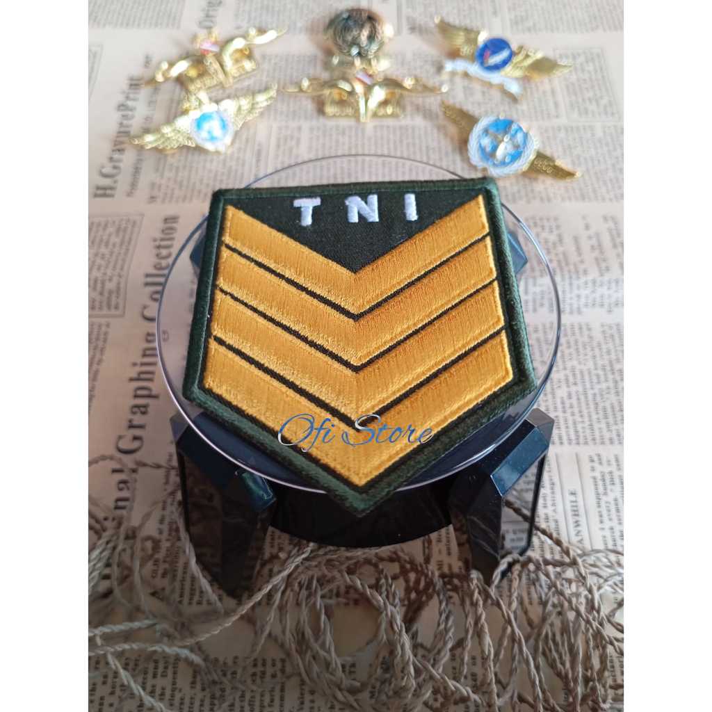 Jual Pakar Brevet 09 : PANGKAT PDH TNI AD/SERSAN MAYOR/SERMA | Shopee ...