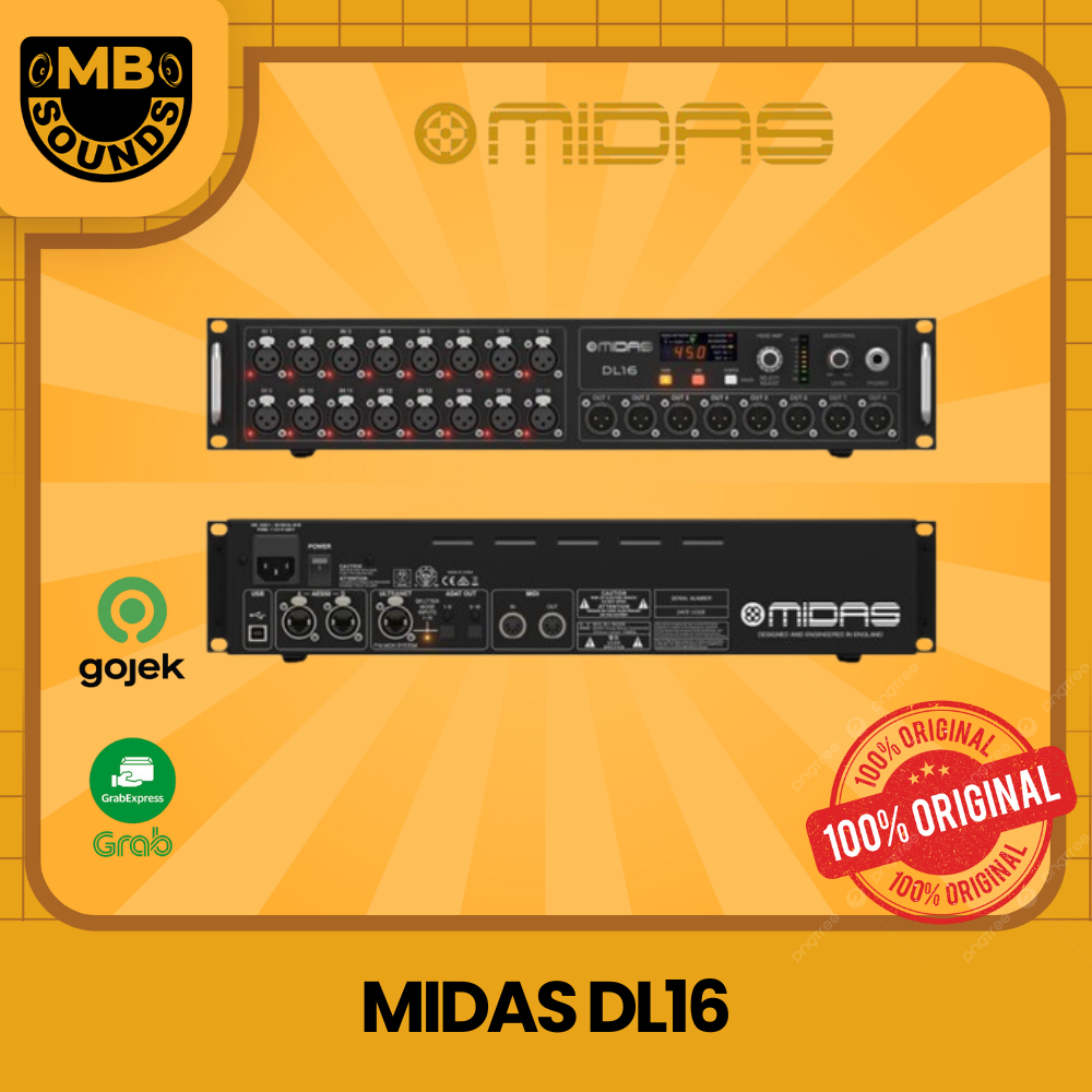 Jual MIDAS DL16 / DL 16 / DL-16 Stage box | Shopee Indonesia