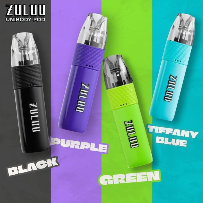 Jual ZULUU UNIBODY POD KIT 500MAH AUTHENTIC 100% | Shopee Indonesia