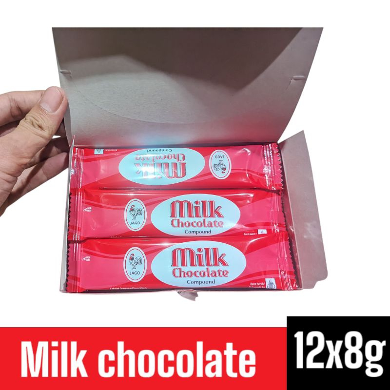Jual Jago Milk Chocolate – Cokelat Susu Legendaris Isi 12 Pcs | Shopee ...