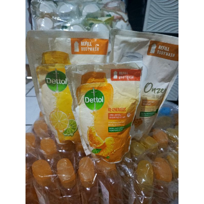 Jual Sabun dettol bodywash kemasan rijek dalamnya masih bagus 100gr ...