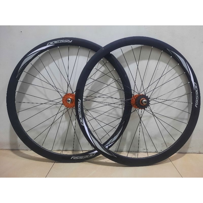 Jual Wheel Set Velg Fiksi Fixie Doltrap Bearing Odessy Double Wall 700C ...