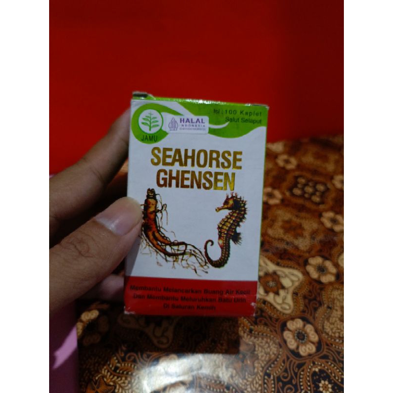 Jual Seahorse Ghensen 100 Kaplet Kuda Laut | Shopee Indonesia