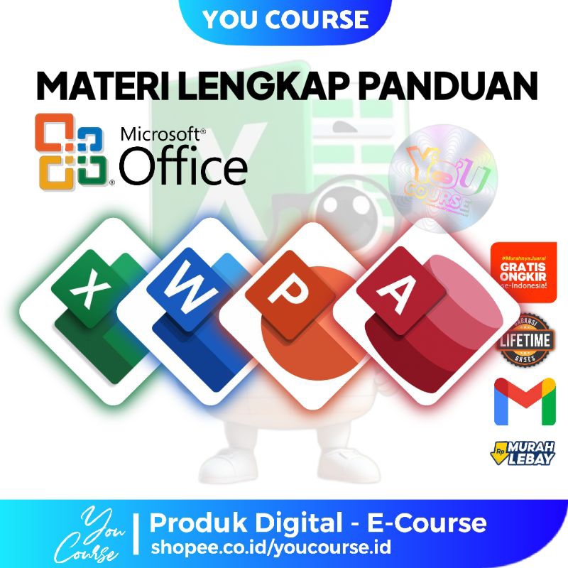 Jual PANDUAN MS OFFICE LENGKAP - Word, Excel, Powerpoint, Access ...