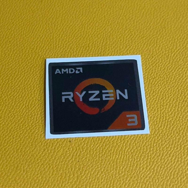 Jual Sticker Processor AMD RYZEN 3 5 7 | Shopee Indonesia