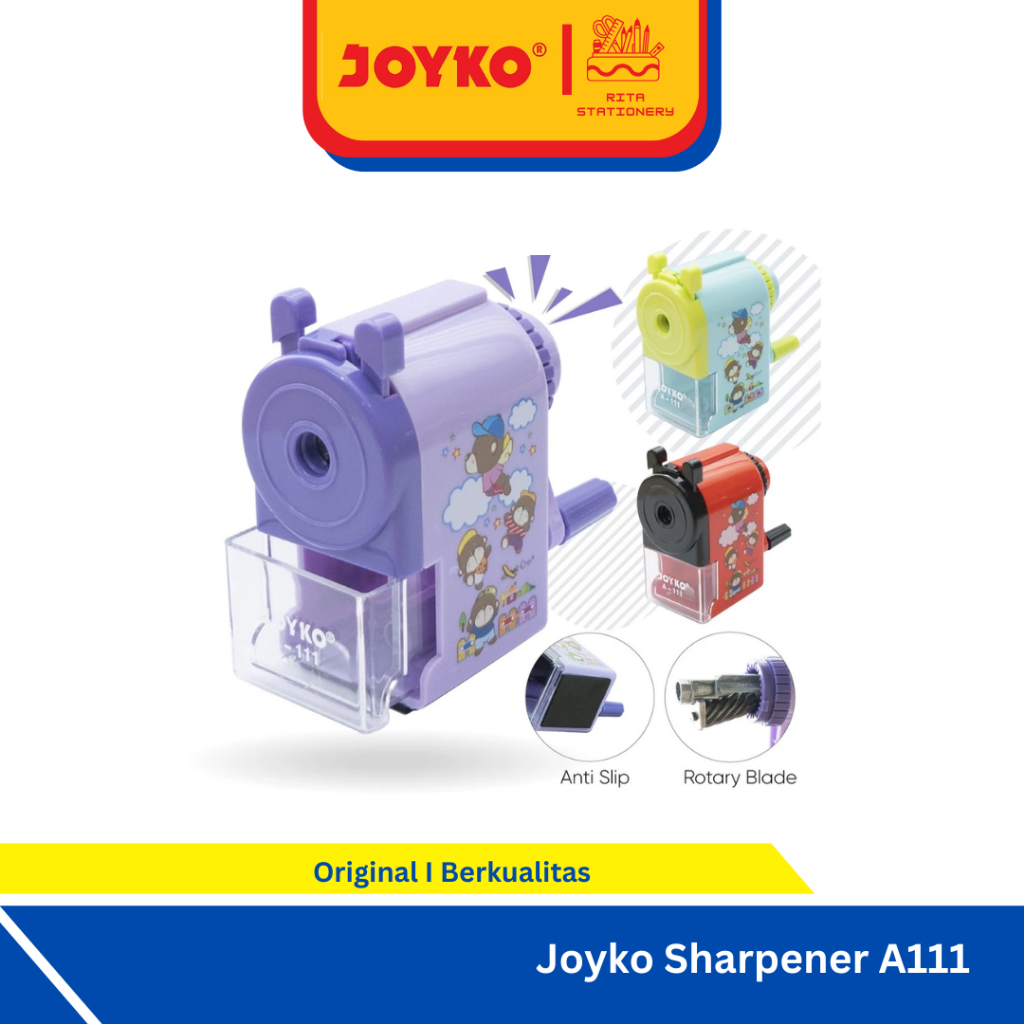 Jual Joyko Sharpener Rautan Serutan Putar Meja Pengserut Meja A-111 ...