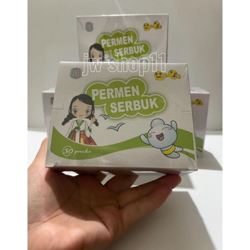 Jual PERMEN SERBUK / PERMEN PIPET 1BOX ISI 30PCS | Shopee Indonesia