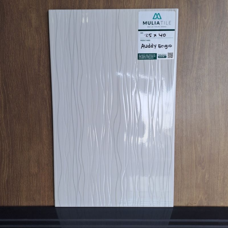 Jual keramik dinding mulia tile / keramik dinding salur abu / keramik ...