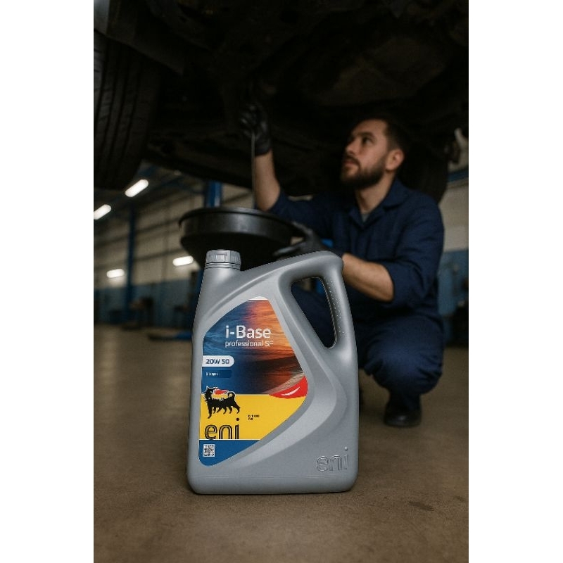 Jual Oli Mesin Bensin Eni Agip I-Base Professional SF 20W-50 4L ...