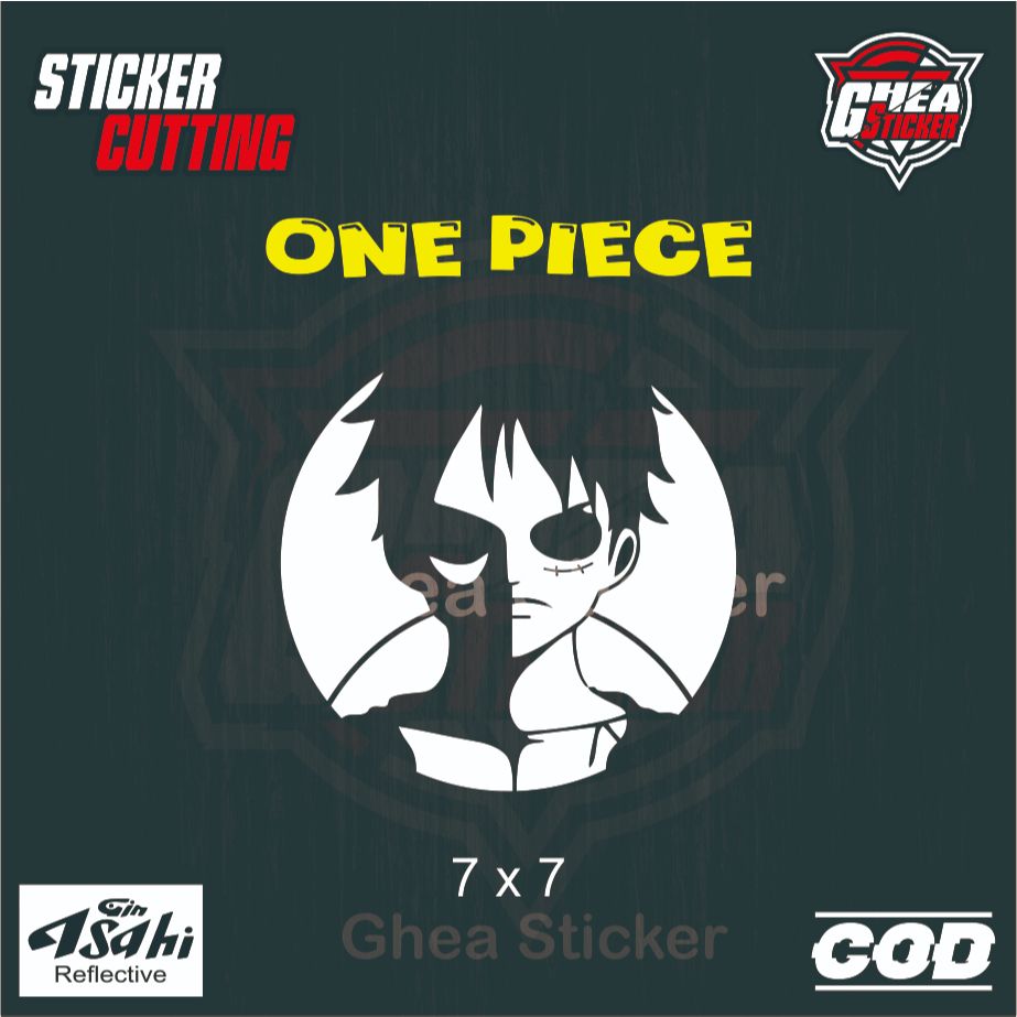 Jual Sticker One Piece Cutting - Stiker One Piece | Shopee Indonesia