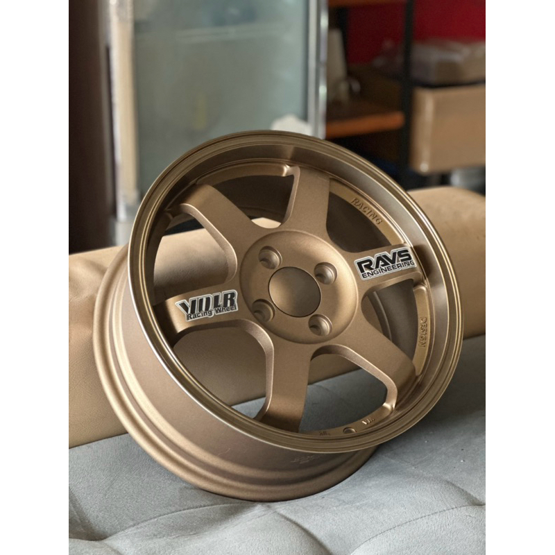 Jual Velg TE37 Bronze R15 Lebar 6,5 Kondisi Baru | Shopee Indonesia
