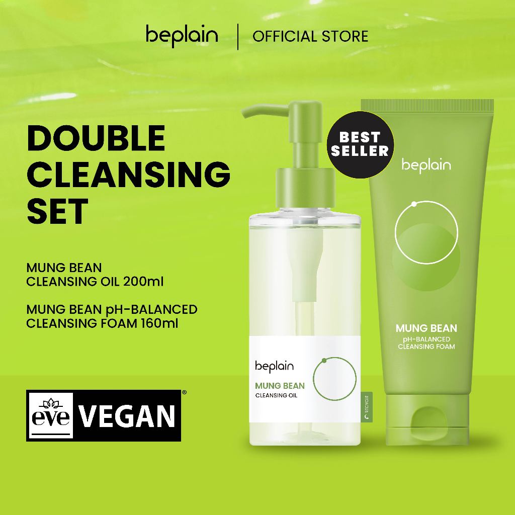 Jual BEPLAIN DOUBLE CLEANSING SET | Kombinasi Oil & Foam Cleanser untuk ...
