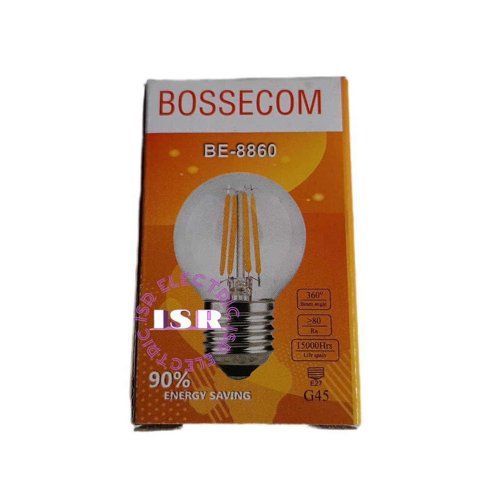 Jual LAMPU LED FILAMEN CLEAR BENING KUNING WARM LED WHITE DEKORASI ...