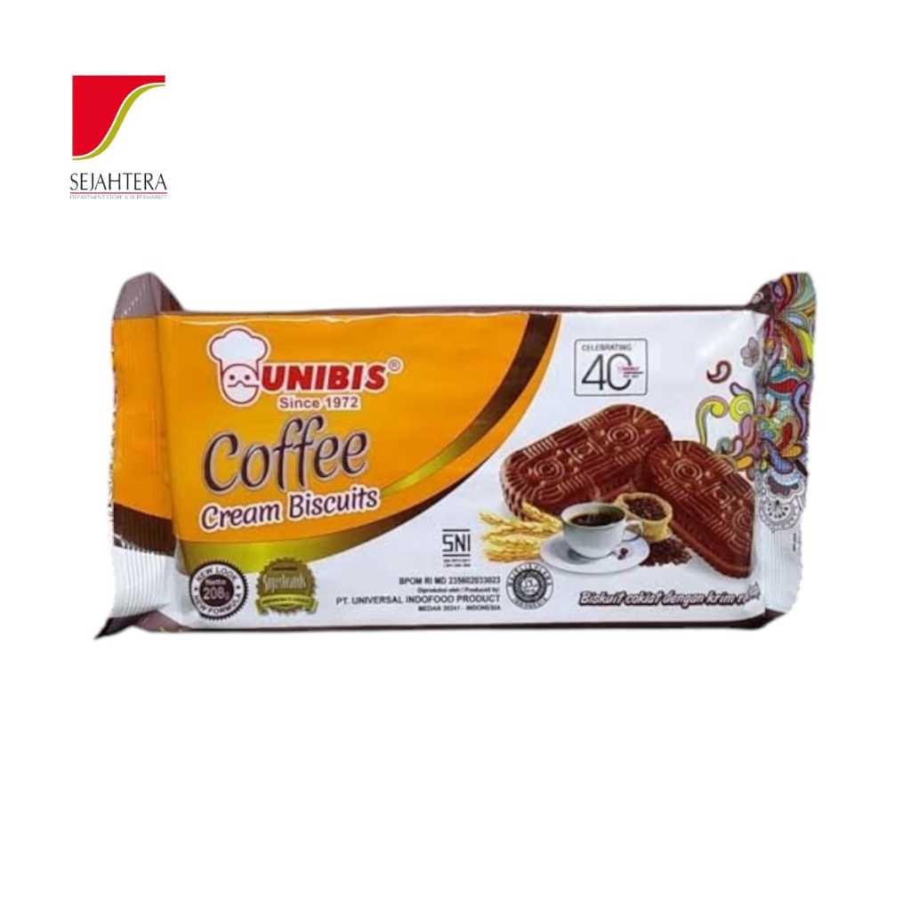 Jual Unibis Coffee Cream 208g BKS | Shopee Indonesia