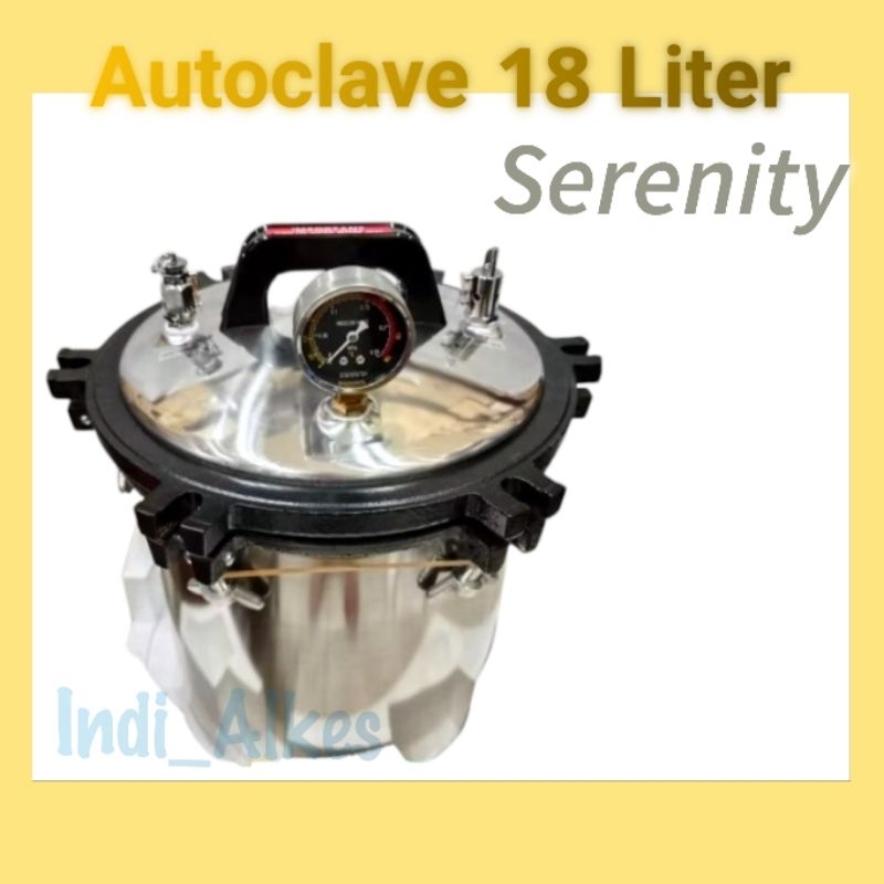 Jual Autoclave 18 Liter Merk Serenity/Autoklaf SR-18 LM | Shopee Indonesia