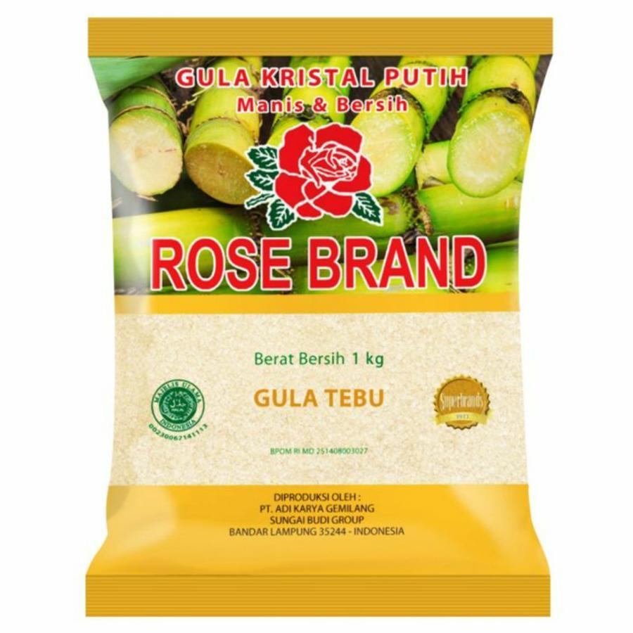 Jual Gula Rose Brand 1Kg / Rosebrand Gula Pasir 1 Kg Kuning Hijau ...