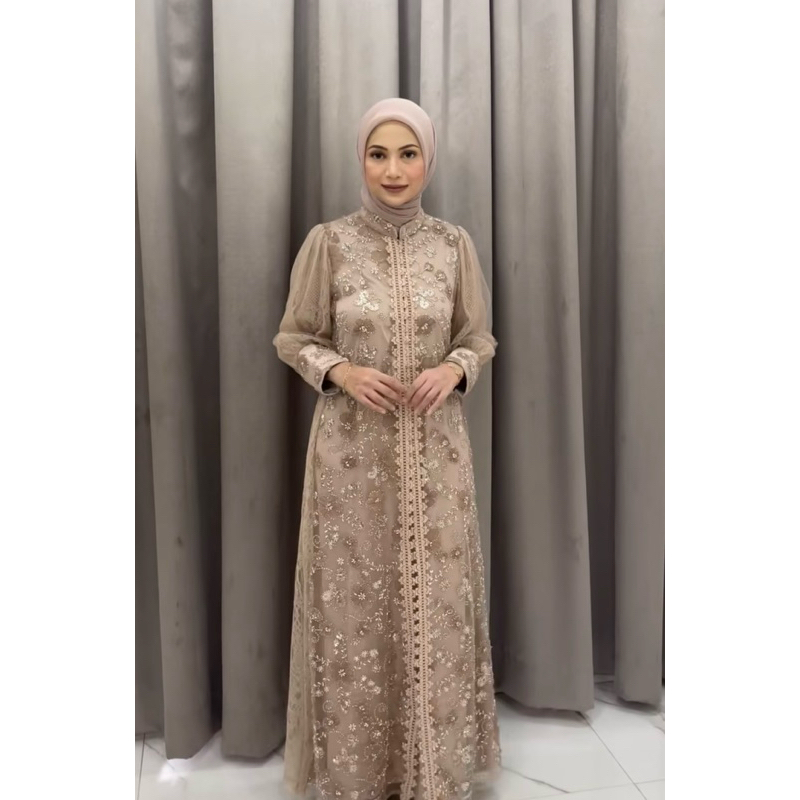 Jual GAUN Nadine | GAUN BRIDESMAID | GAUN KONDANGAN | GAUN BRUKAT ...
