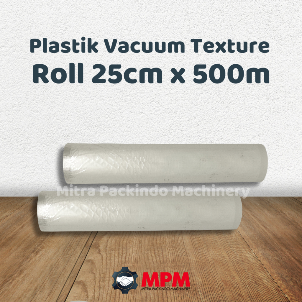 Jual Plastic Vacuum Roll Emboss Texture 25x500cm / Vakum Plastik Sealer ...